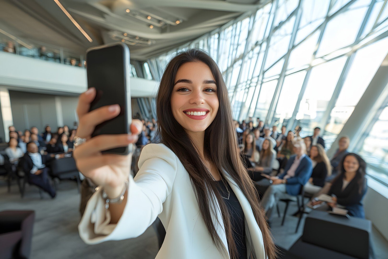 Influencer marketing at the trade fair stand